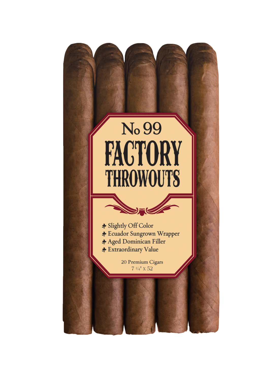 Factory Throwouts Cigars | Cigars Rolled in America | J.C. Newman Cigars